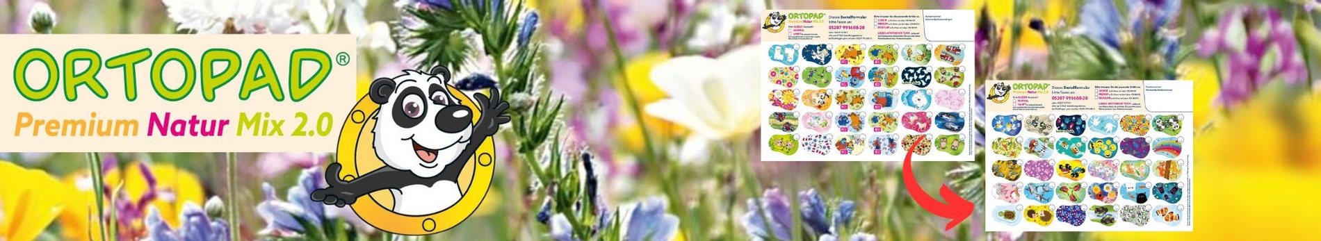 Augenpflaster Kinder ORTOPAD® Mix